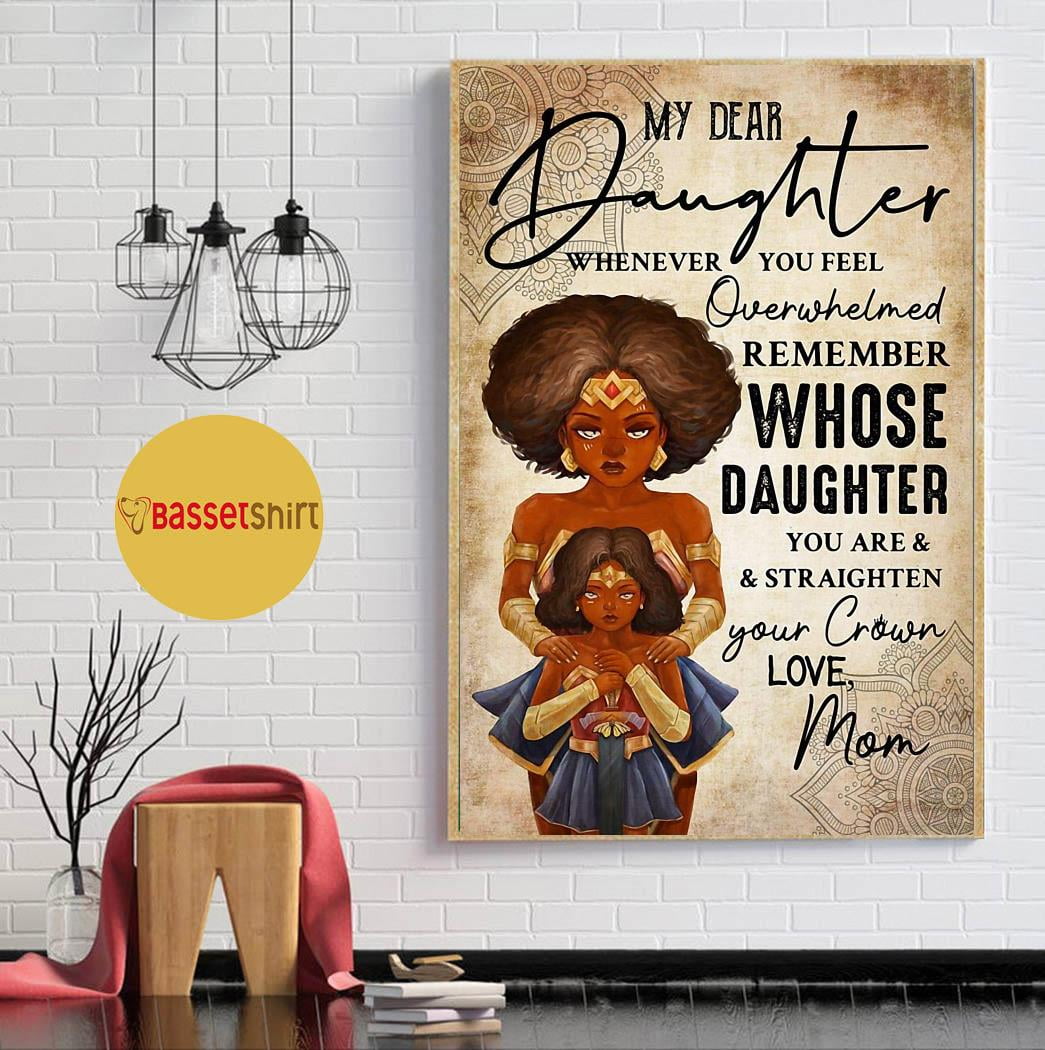 Native American whenever you feel from mom to daughter poster 24 x 36 ...