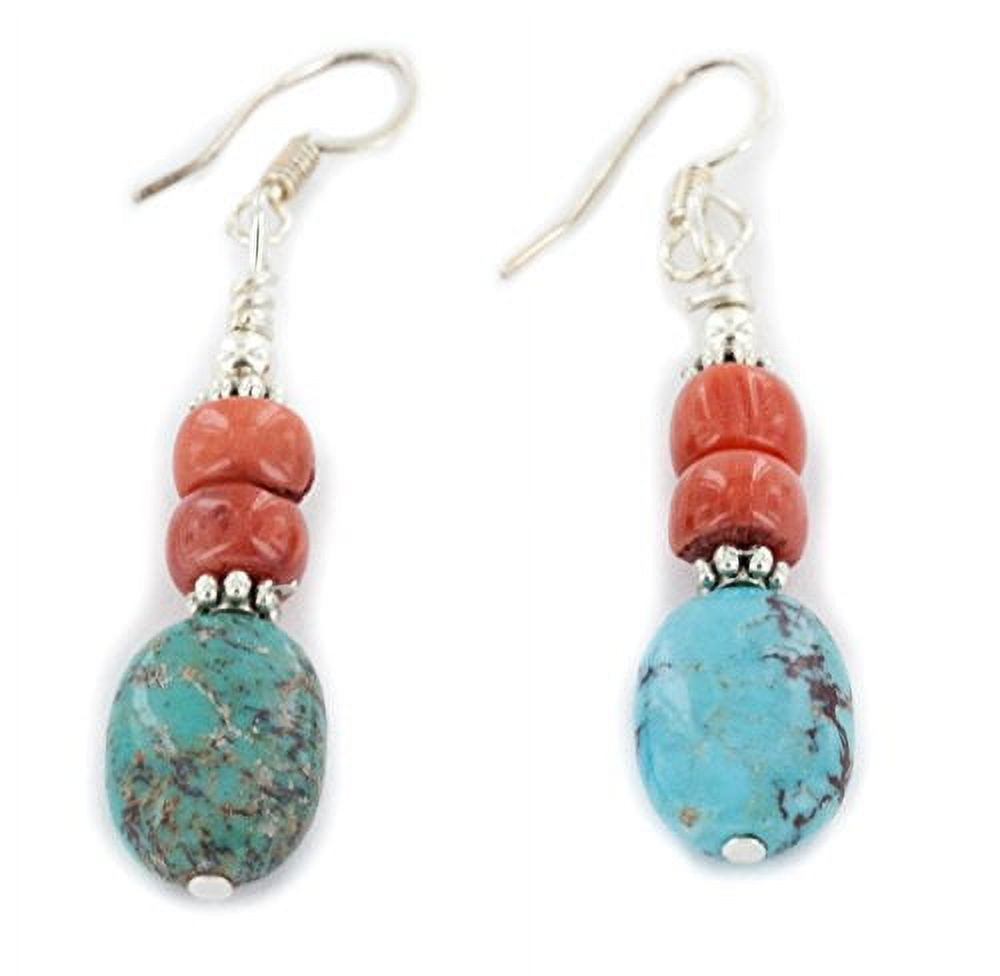 Native-Bay Authentic Made by Charlene Little Silver Hooks Dangle ...