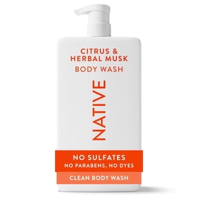 Native, Body Wash, 18 fl oz, Coconut & Vanilla, Vegan & Cruelty-Free ...