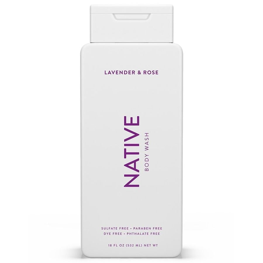 Native Body Wash Lavender and Rose 18.0 oz - Walmart.com