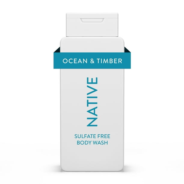 Native Body Wash, Sulfate Free, Paraben Free, Ocean & Timber, for Women ...