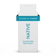 Native Natural Size Hand & Body Lotion, Sea Salt & Cedar, Paraben Free ...