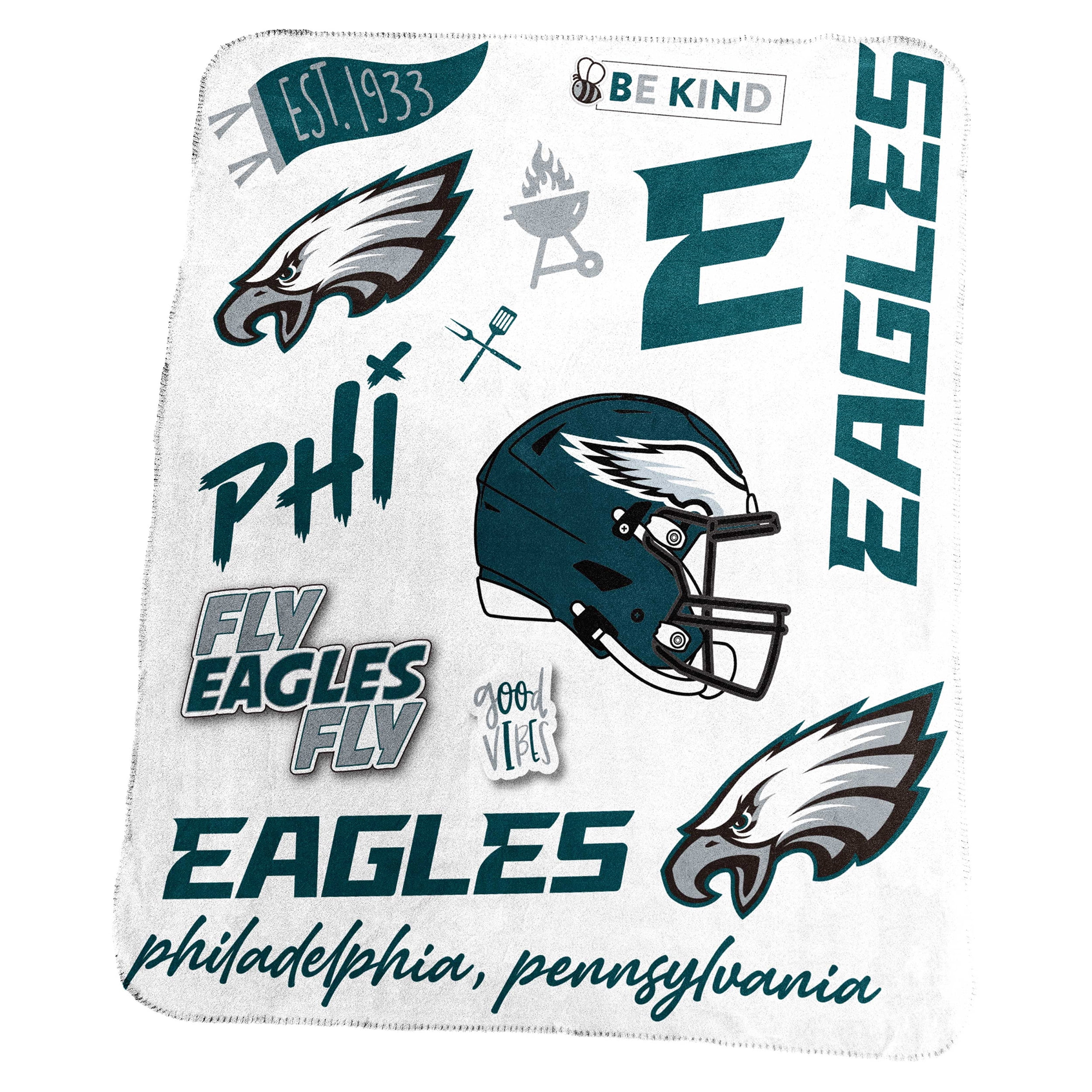 Native Classic Fleece EAGLES - Walmart.com