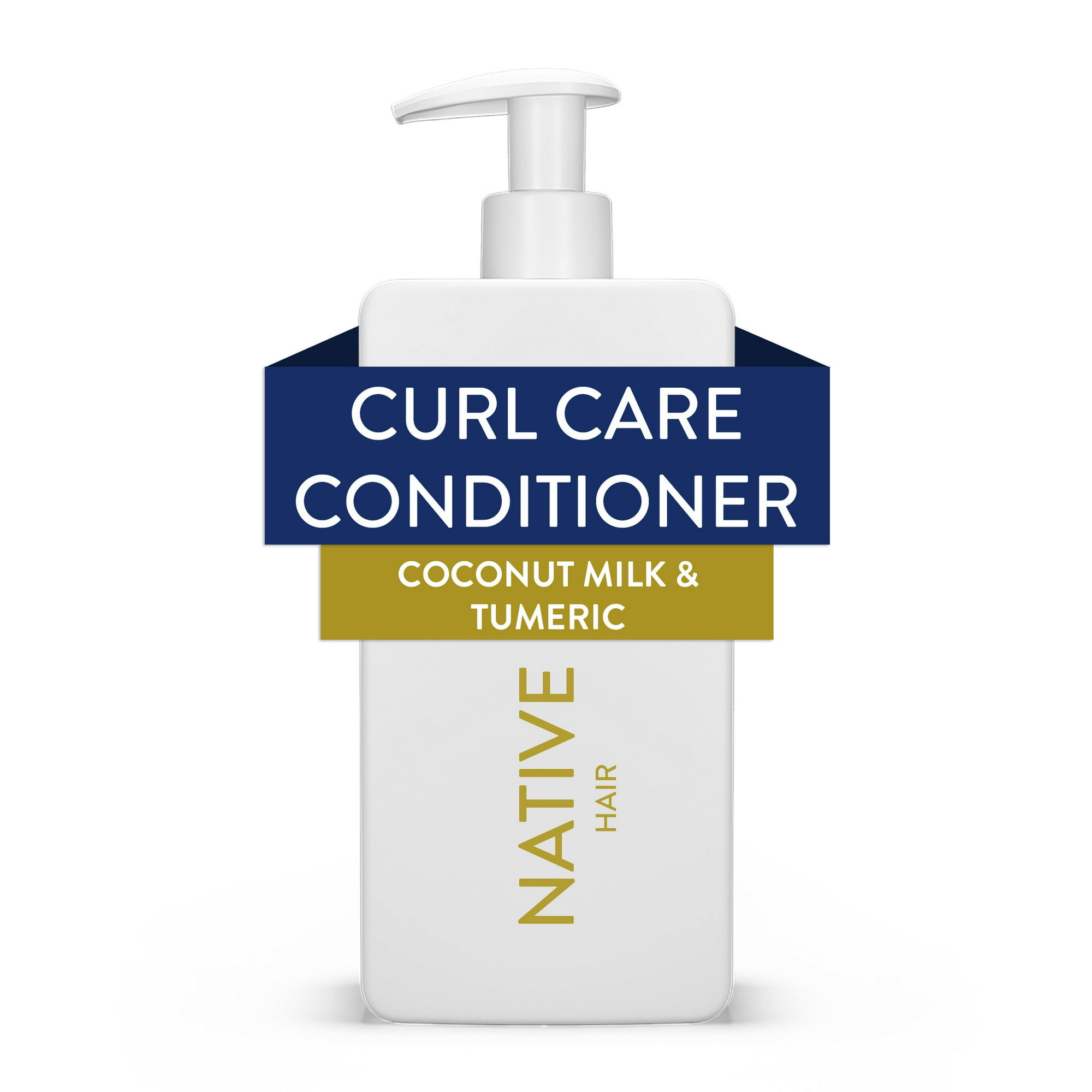 Native Curl Care Conditioner, Coconut Milk & Turmeric, Sulfate ...
