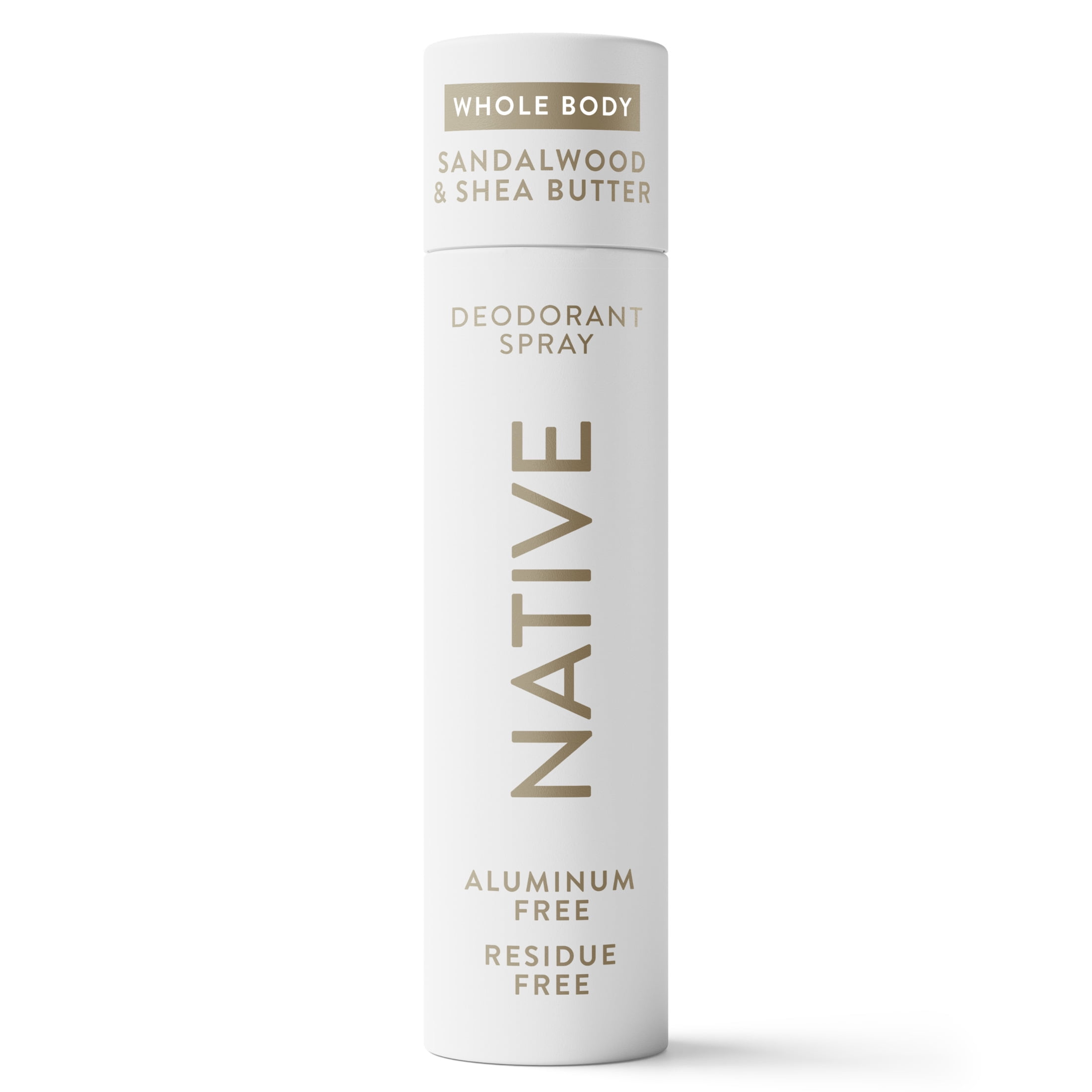 Native Deodorant Body Spray Sandalwood & Shea Butter 3.5 oz - Walmart.com