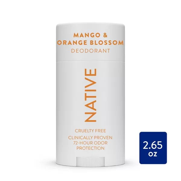 Native Deodorant - Mango & Orange Blossom - Aluminum Free - 2.65oz ...