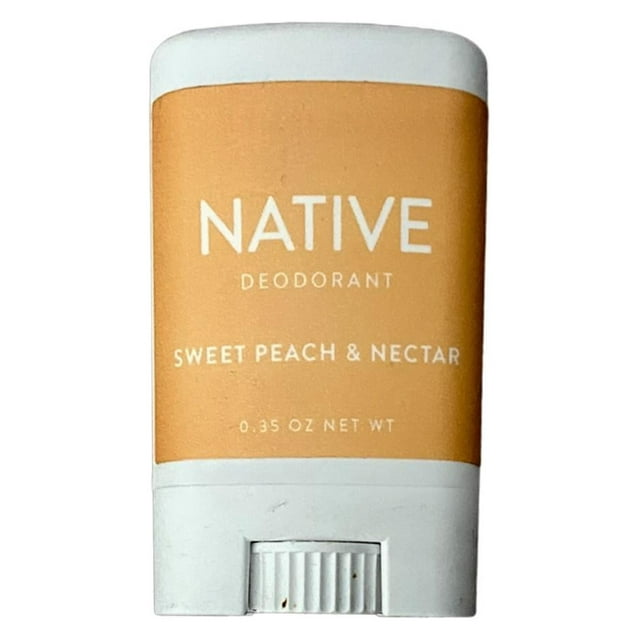 Native Deodorant Sweet Peach & Nectar Mini Travel Size 0.35 oz ...