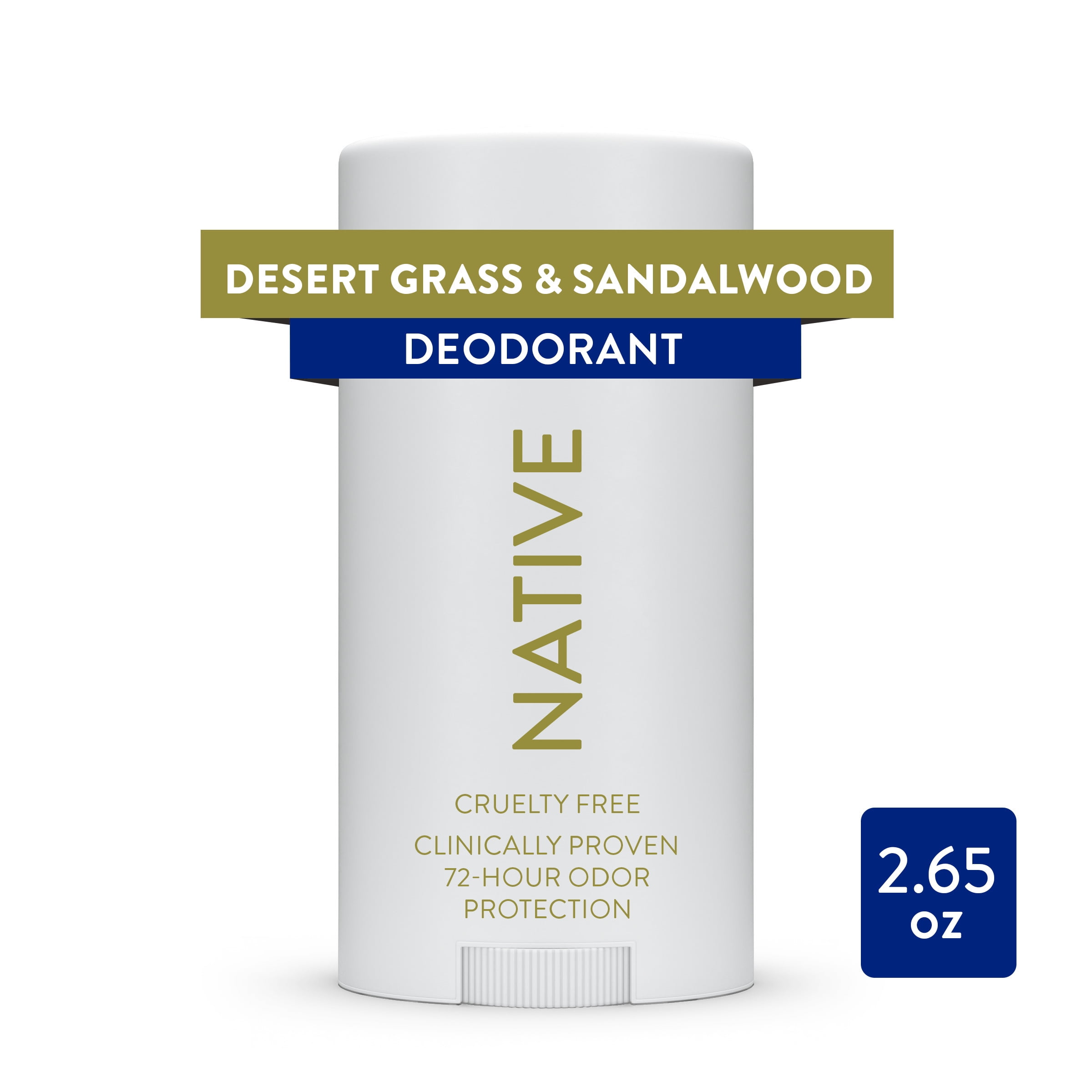 Native Desert Grass & Sandalwood Deodorant - 2.65 oz - Walmart.com