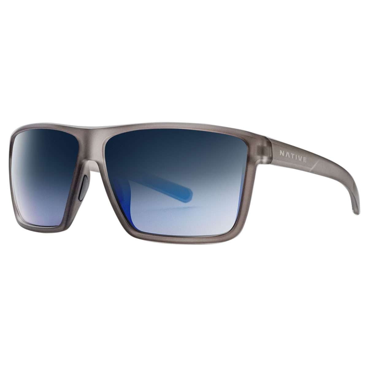 Native Eyewear Wells XL Sunglasses - Matte Smoke Crystal Frame ...
