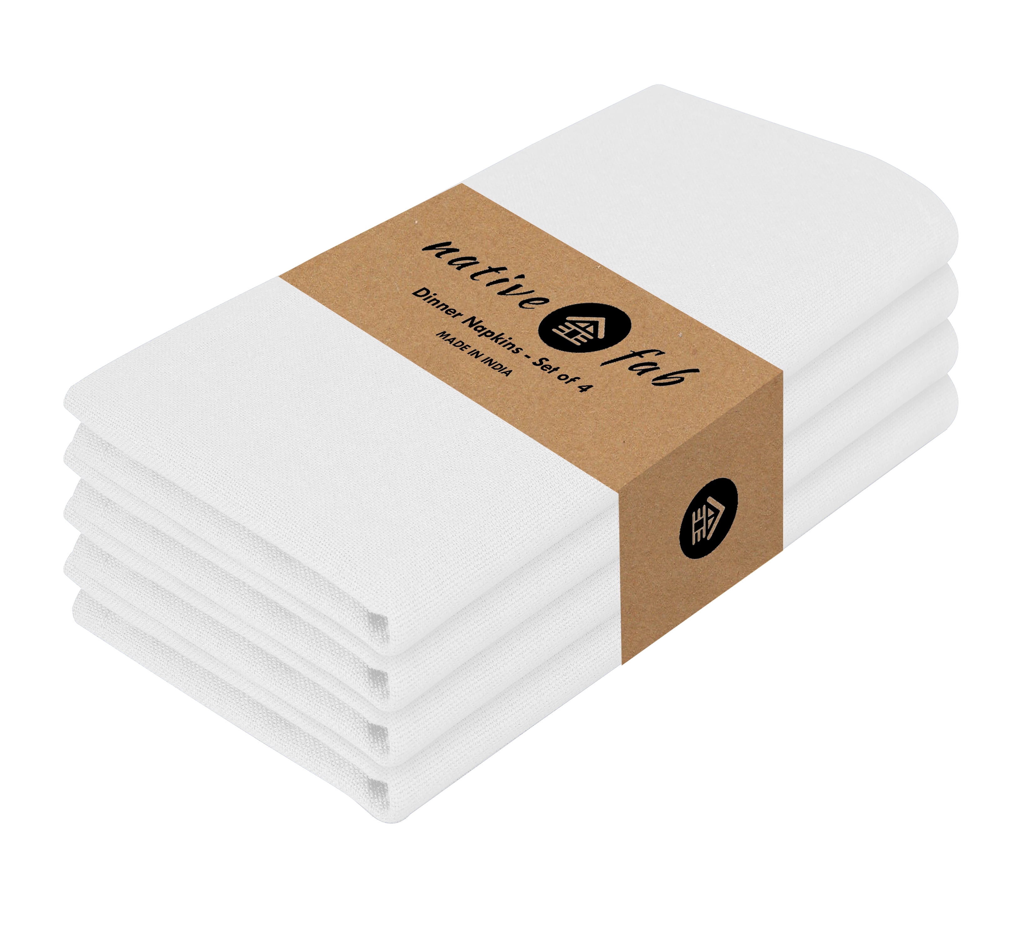 Native Fab Cloth Napkin 100% Cotton Wedding Table Napkin 17" Set of 4 ...