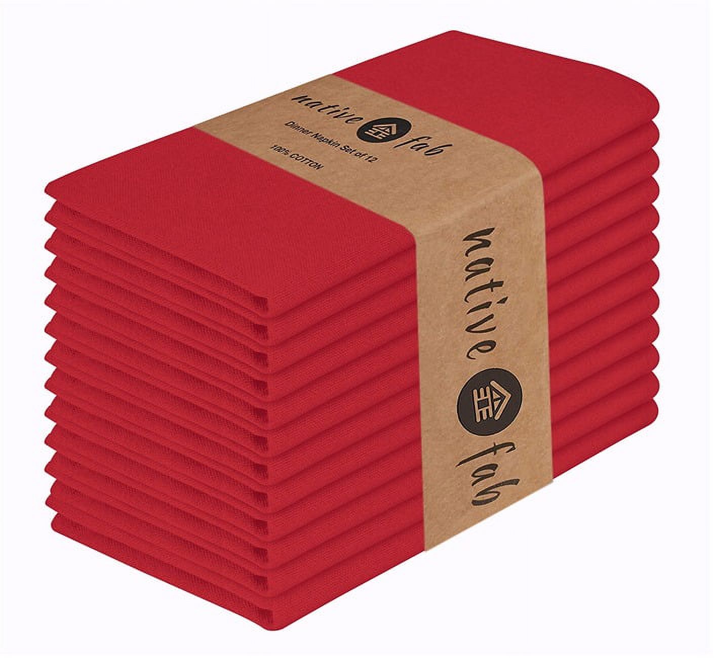 Shindigz Dinner Napkins Vintage Dinner Cloth Table Napkins Square Shape ...