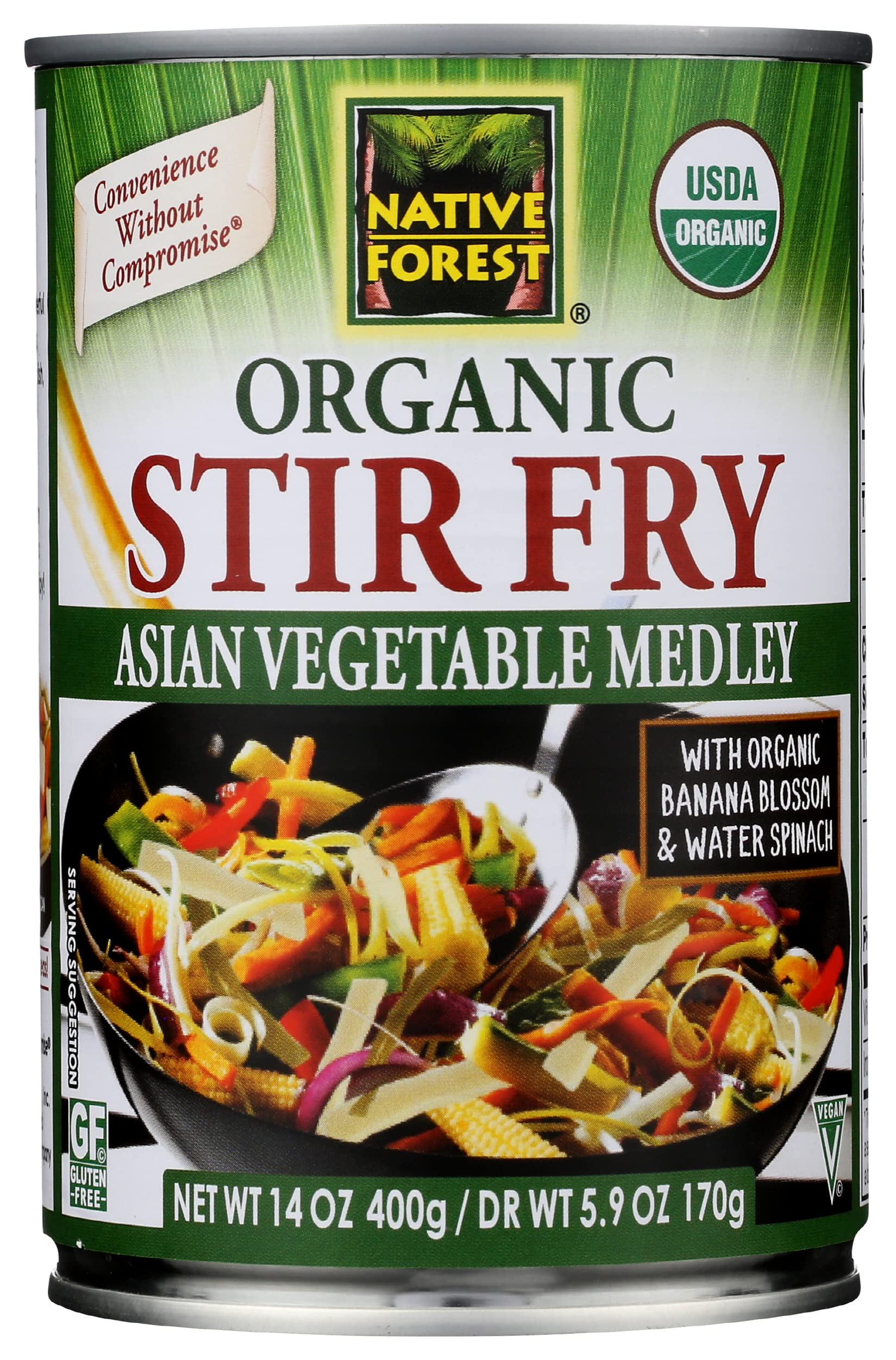 Native Forest Organic Stir Fry Asian Vegetable Medley, USDA Certified ...