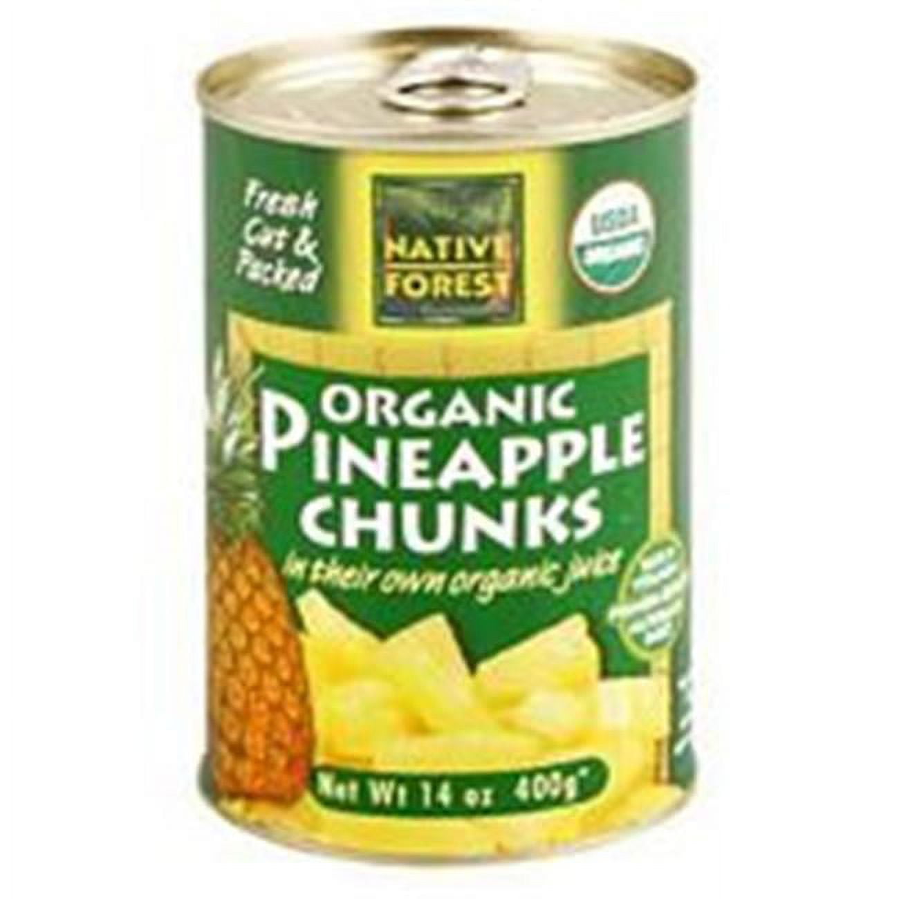 Native Forest Pineappleple Chunks 14 Oz -Pack of 6 - Walmart.com
