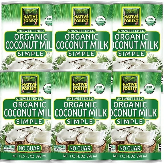 USDA Organic Coconut Milk Unsweetened Healthy Dairy Free Milk ...