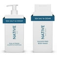 Native Full & Thick 2-in-1 Shampoo & Conditioner & Body Wash Set, Sea ...
