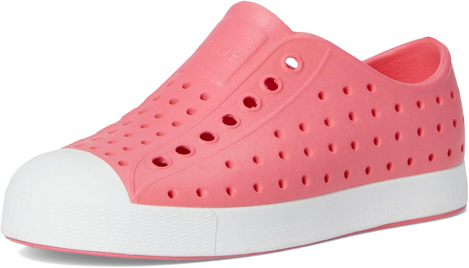 Native Jefferson Child Shoe, Flamingo Pink/Shell White, Size C5 ...