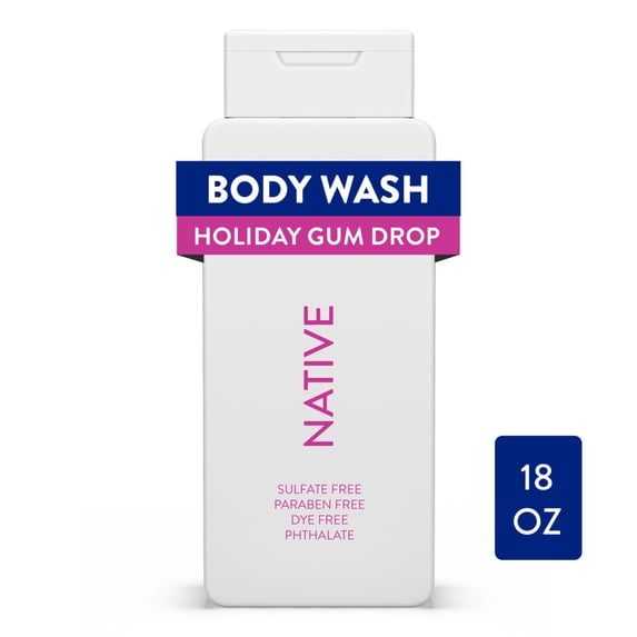 Native Limited Edition Holiday Gumdrop Body Wash, 18 oz - Walmart.com