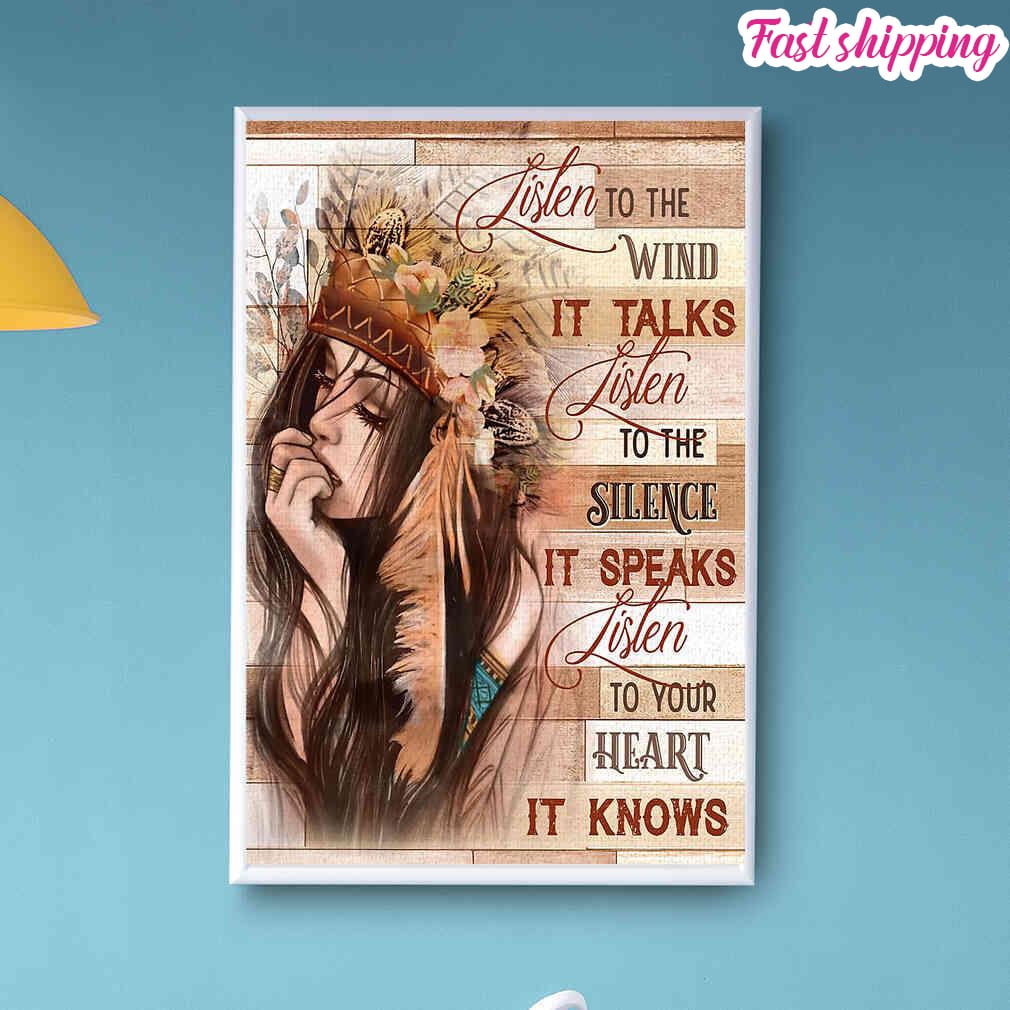 Native Listen To The Wind It Talks Listen To The Silence It Speaks ...
