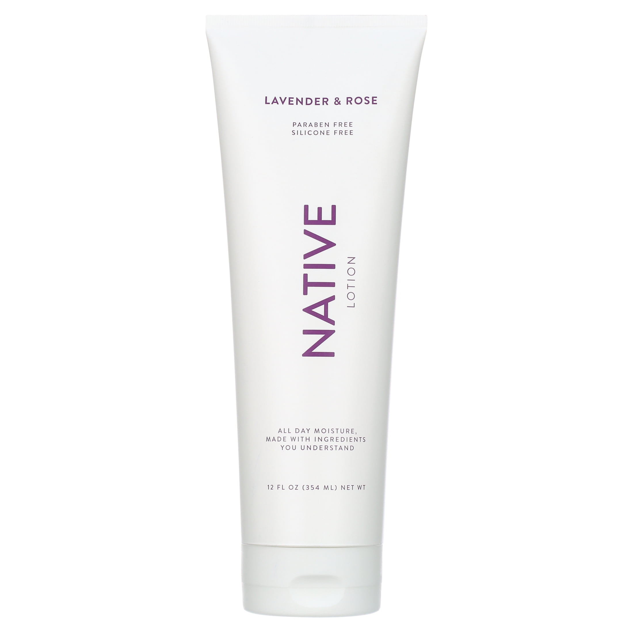 Native Natural Moisturizing Body Lotion - Lavender & Rose - 12 fl. oz. - Walmart.com