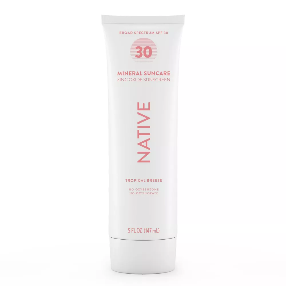 Native Mineral Sunscreen - Tropical Breeze - SPF 30 - 5 fl oz - Walmart.com