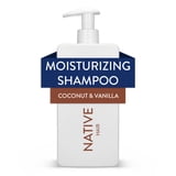 Native Moisturizing Shampoo Coconut and Vanilla 16.5 fl oz - Walmart.com