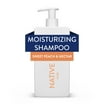 Native Curl Care Shampoo, 16.5 oz - Coconut Milk & Turmeric, Sulfate ...