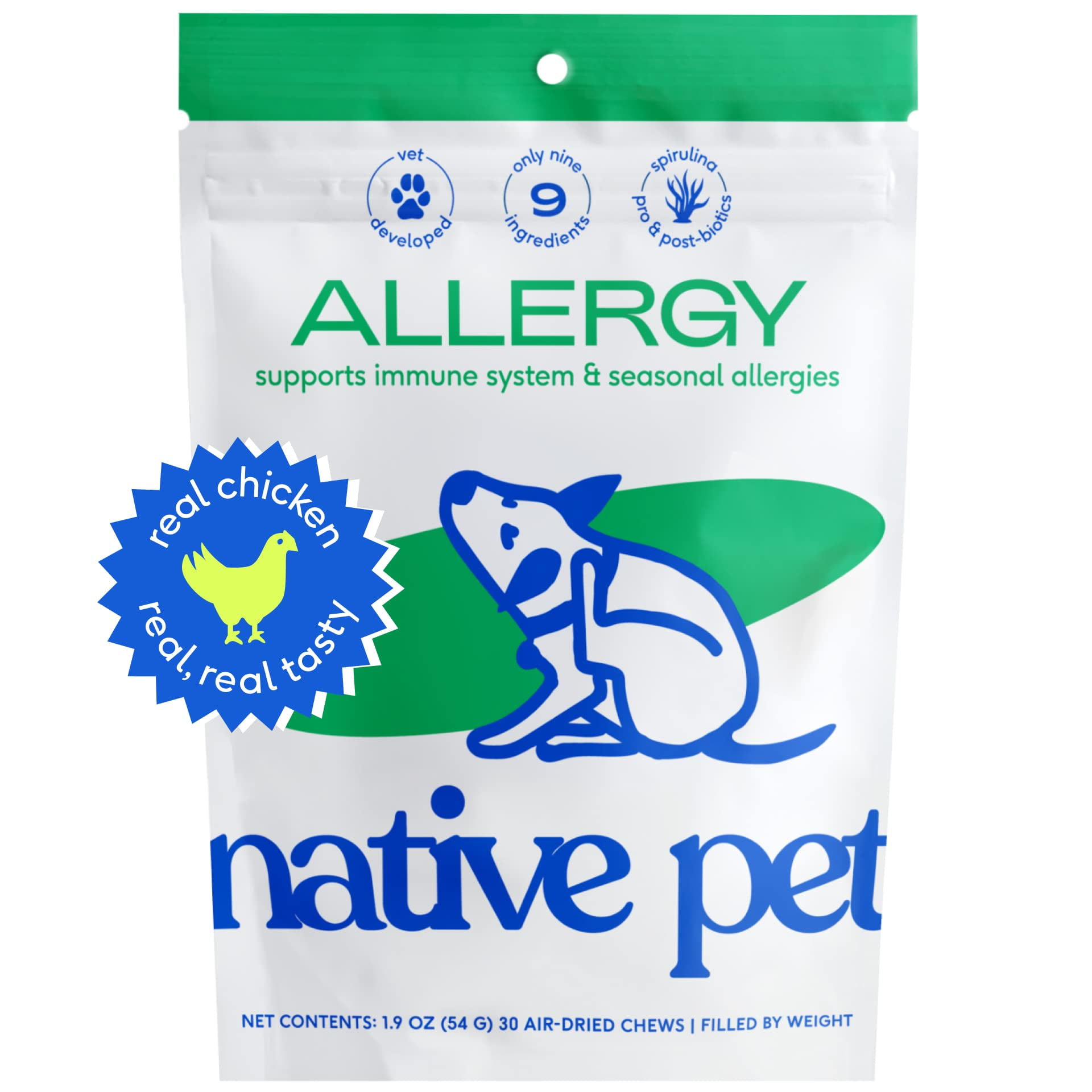 Native Pet Dog Allergy .. Chews â€“ Natural Dog .. Skin Allergies Treatment â€“ .. Anti Itch for ...