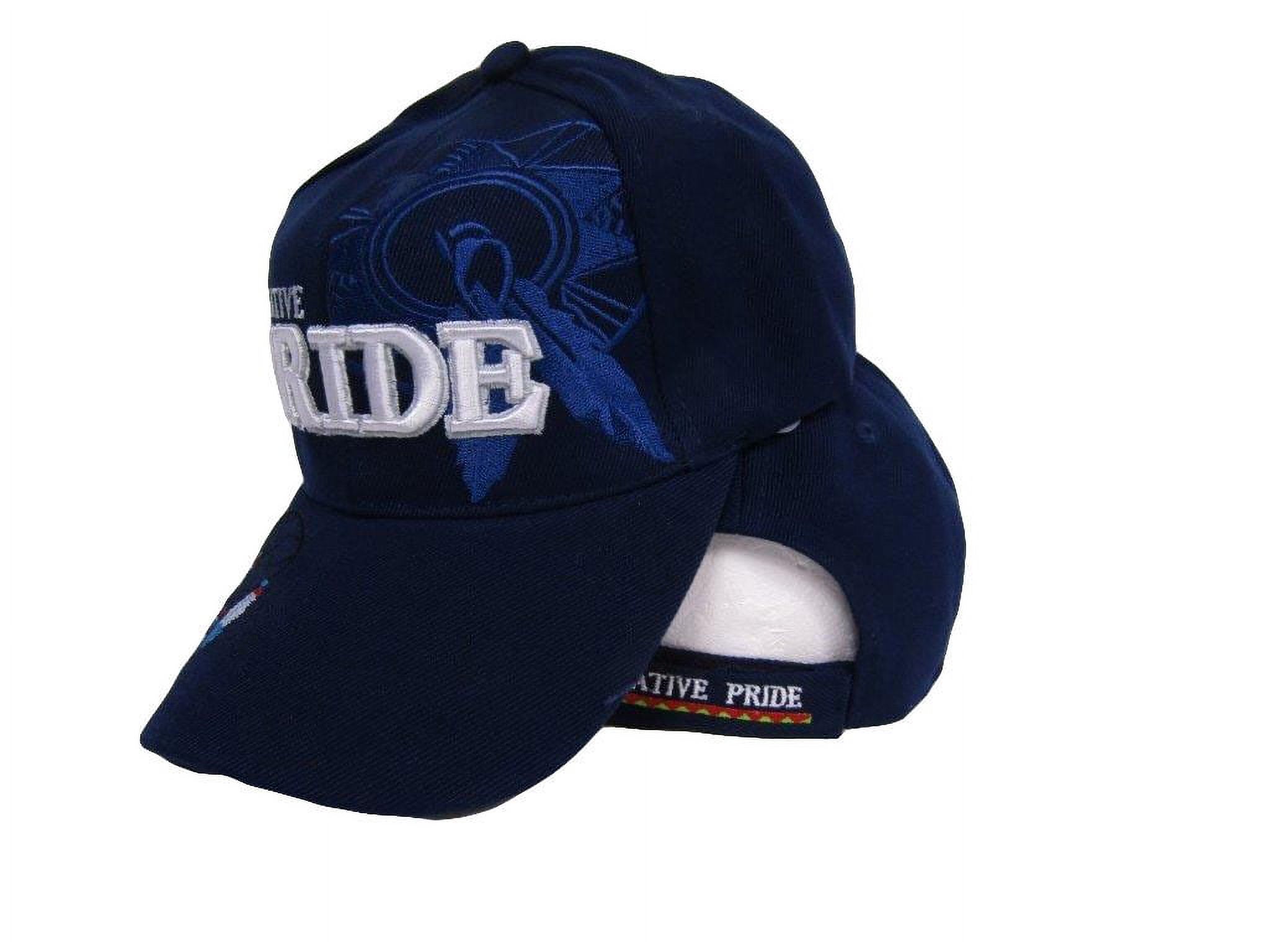 Native Pride Dreamcatcher Shadow Dark Blue Ball Cap Hat - Walmart.com