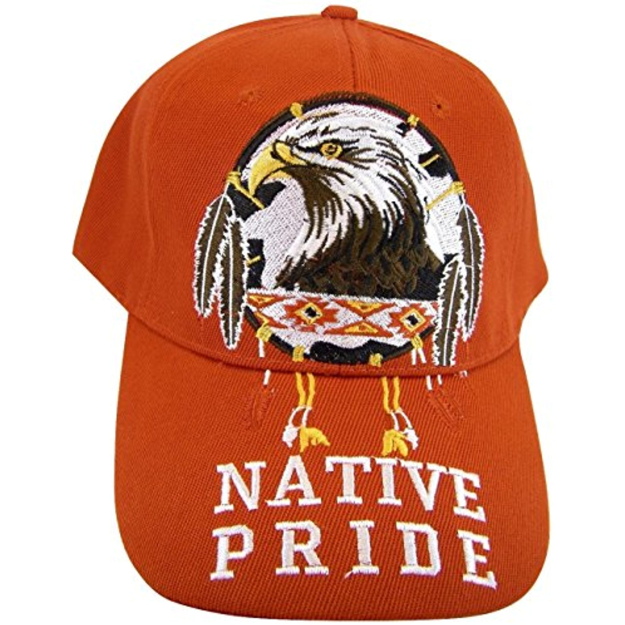Native Pride Eagle Men's Adjustable Baseball Cap (Red) - Walmart.com