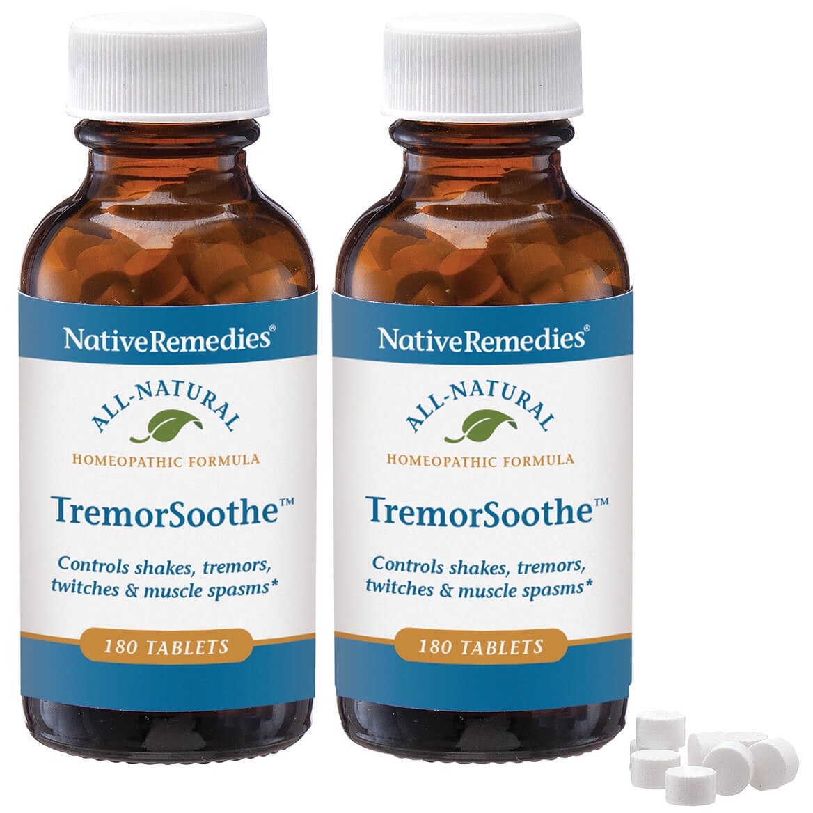 Native Remedies TremorSoothe Tablets, Homeopathic Relief for Muscle ...