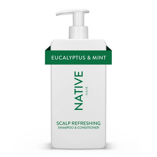 Native Scalp Refreshing 2-in-1 Shampoo & Conditioner, Eucalyptus & Mint, Sulfate & Paraben Free ...