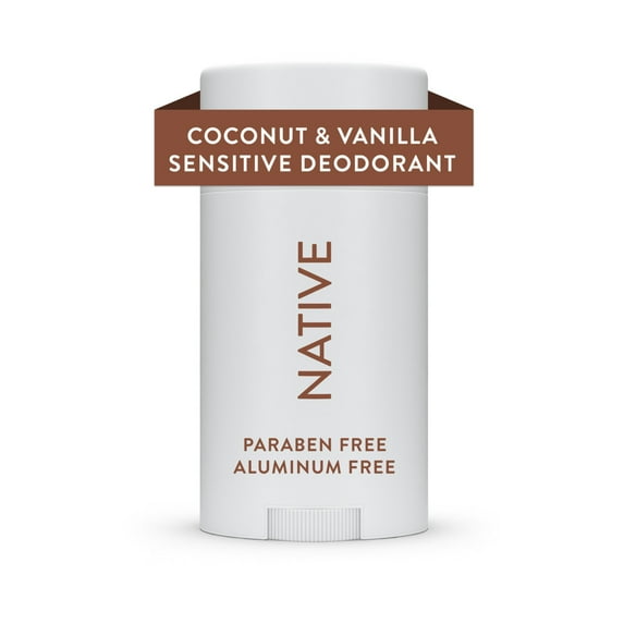 Native Deodorant, Sensitive, Aluminum Free, Coconut & Vanilla, for ...