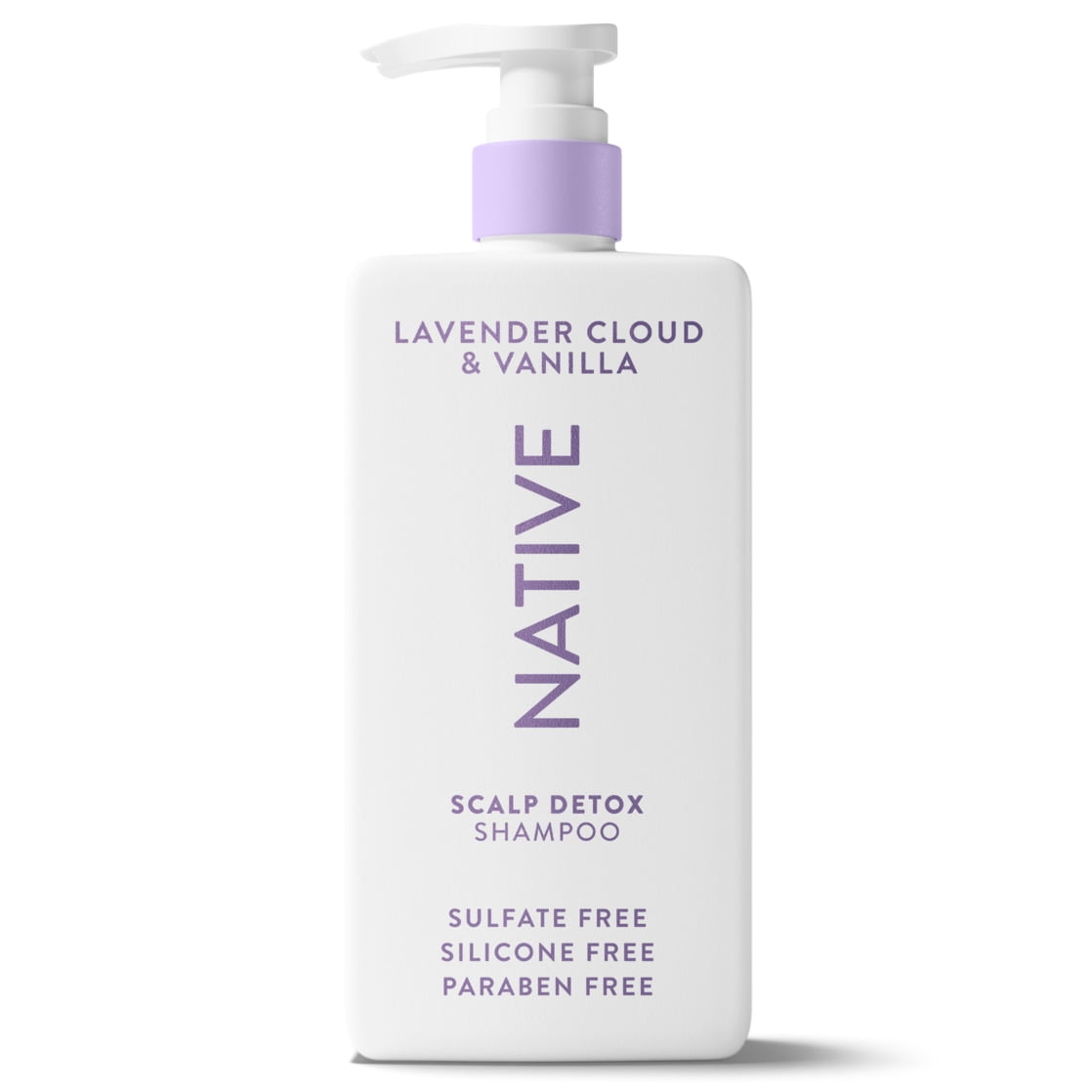 Native Lavender Scalp Detox Cloud and Vanilla Shampoo 16.5 fl oz ...