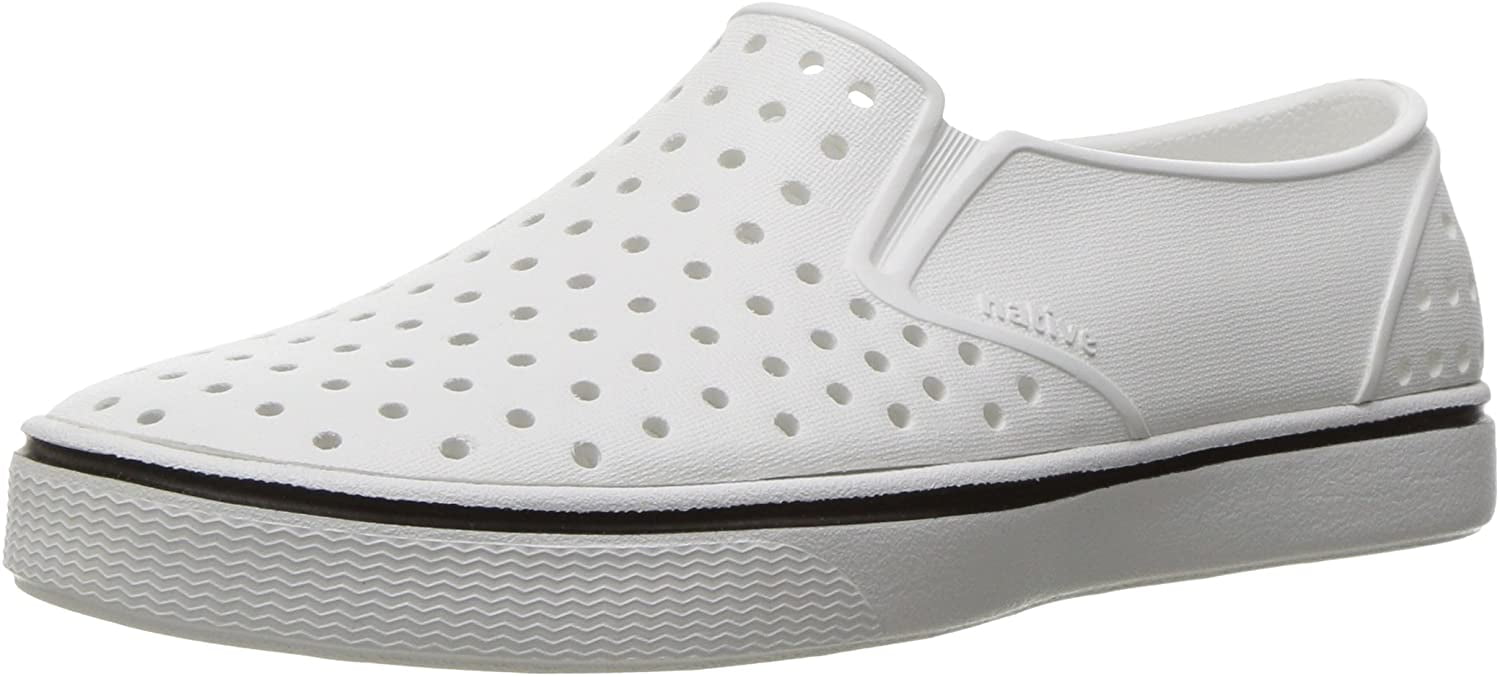 Native Shoes, Miles, Kids Shoe, Shell White/Shell White, 12 M US Little ...