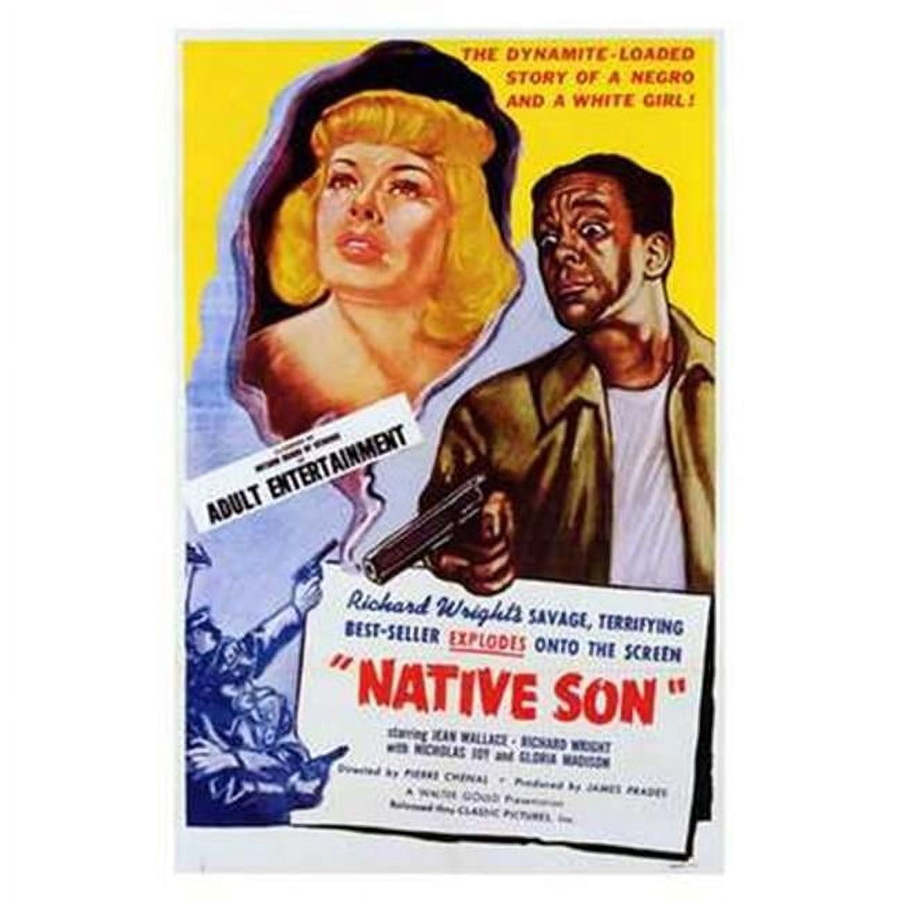 Native Son Movie Poster - 11 x 17 in. - Walmart.com