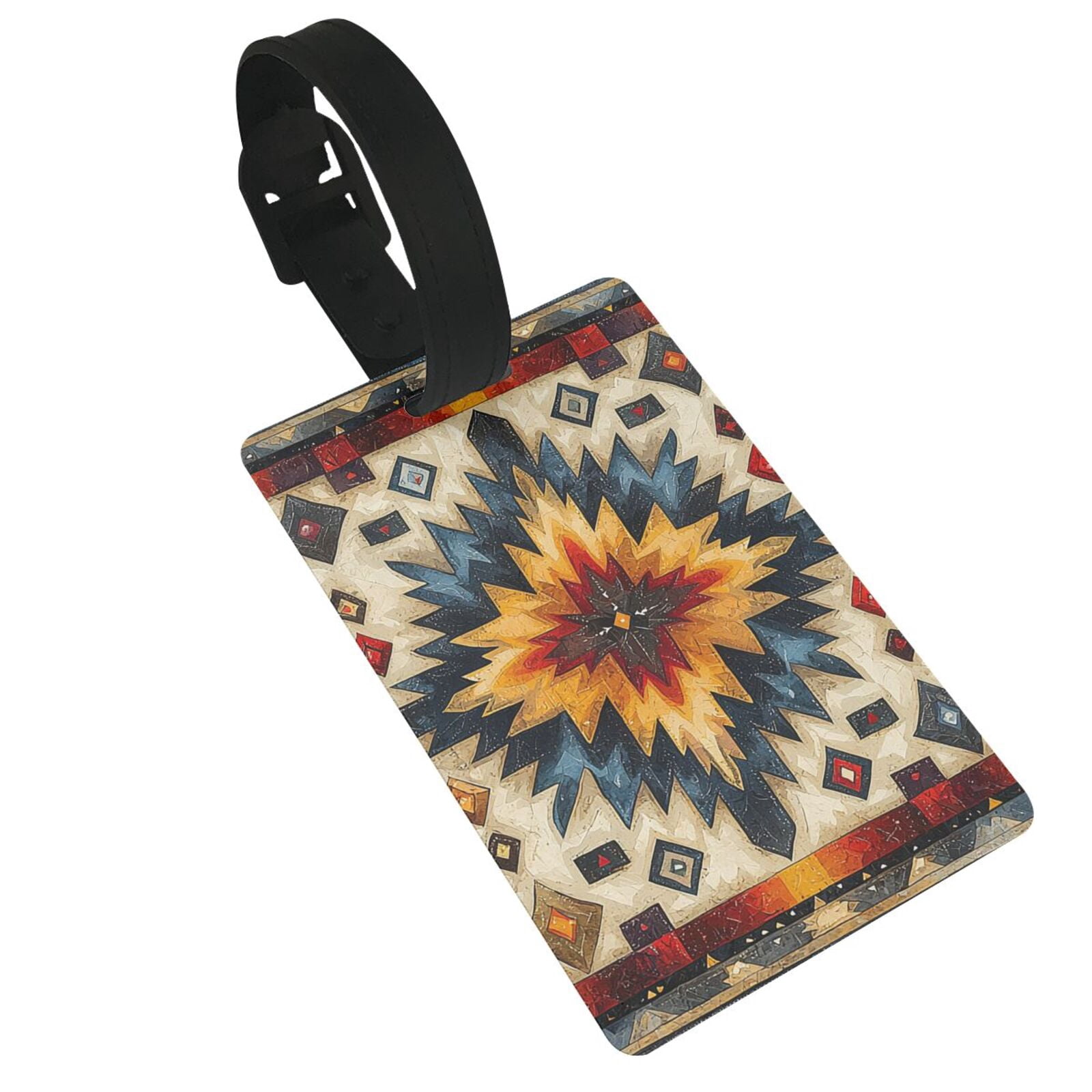Native Southwest Tribal Patterns Art Luggage Tags Suitcases ID Baggage ...