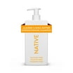 Native Moisturizing Shampoo Coconut and Vanilla 16.5 fl oz - Walmart.com