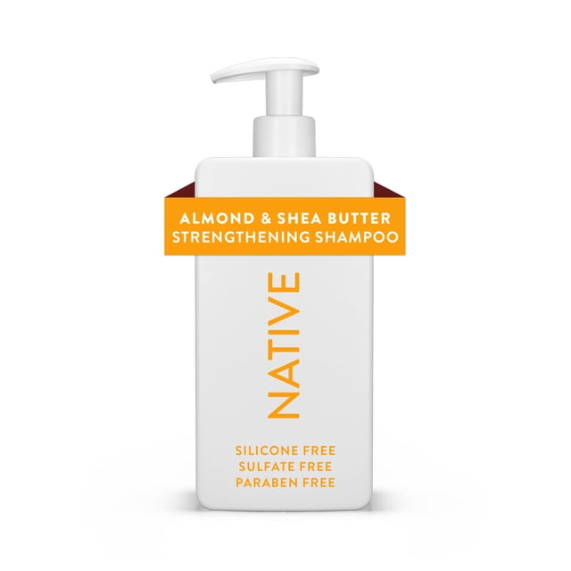 Native Strengthening Shampoo, Almond & Shea Butter, Sulfate & Paraben ...