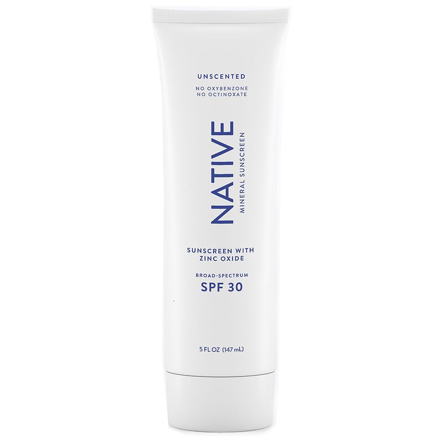 Native Sunscreen Mineral Body Lotion SPF 30 5.0 fl oz - Walmart.com