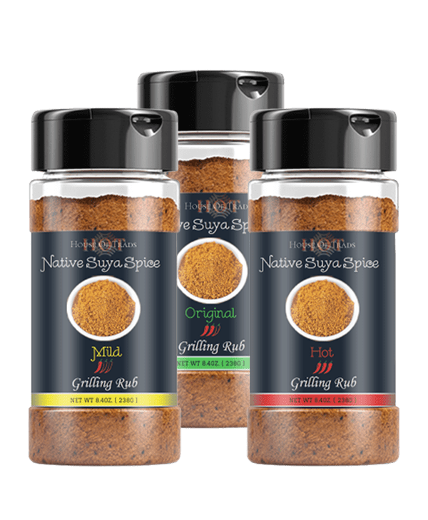 Native Suya Spice Grilling Rub - A blend of African infused spices ...