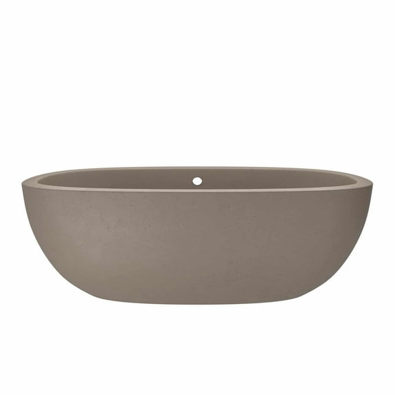 Native Trails Nst7236 Nativestone 72" Free Standing Concrete Soaking ...