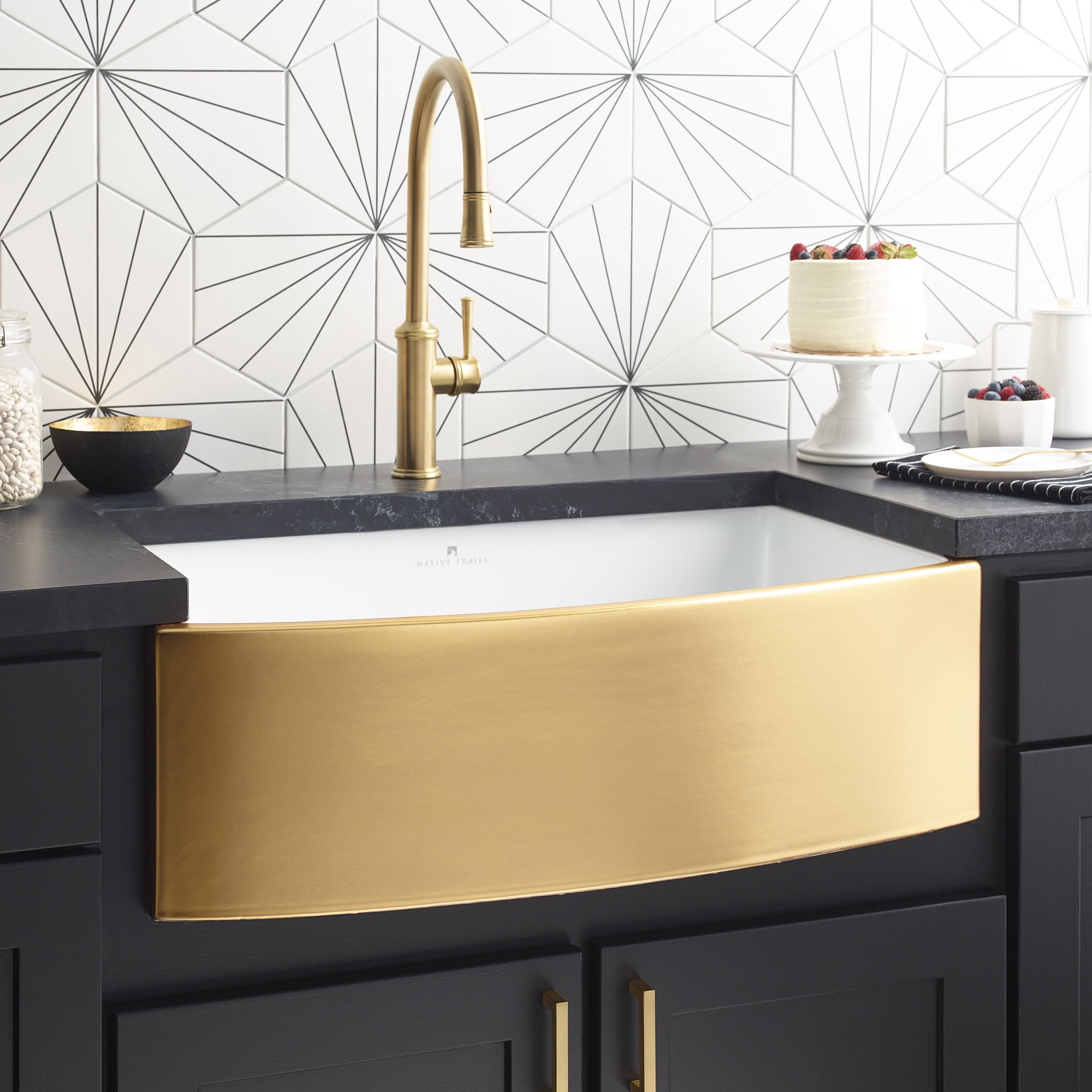 Native Trails PMK3320-G Precious Metals Rendezvous 33" Farmhouse Single ...