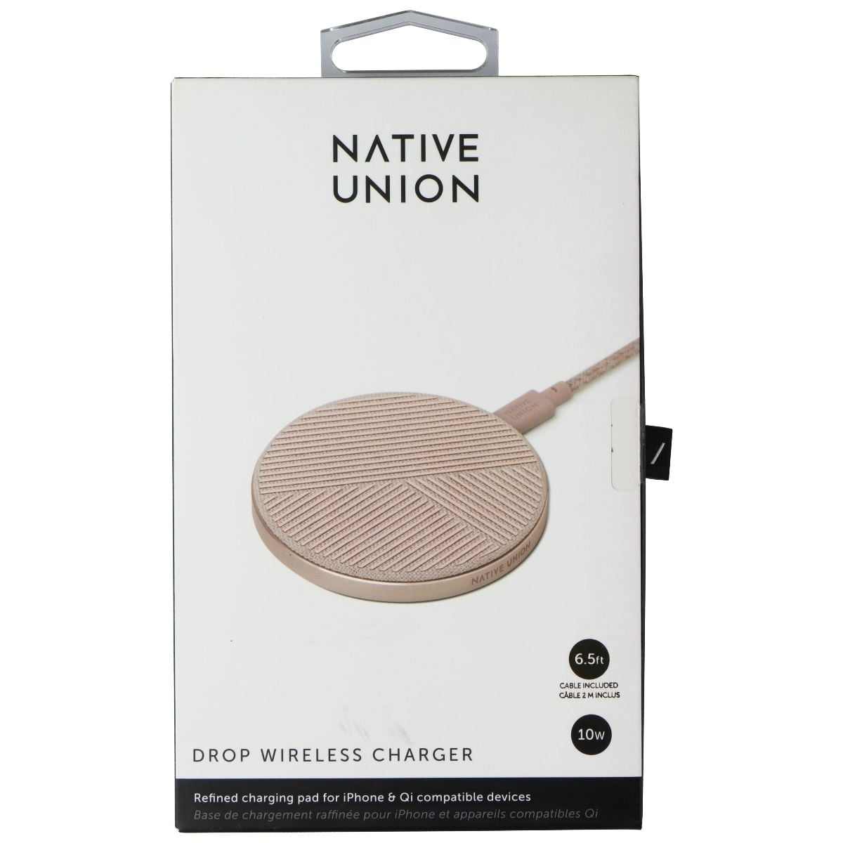 Native Union (10W) Drop Wireless Charging Pad - Rose - Walmart.com