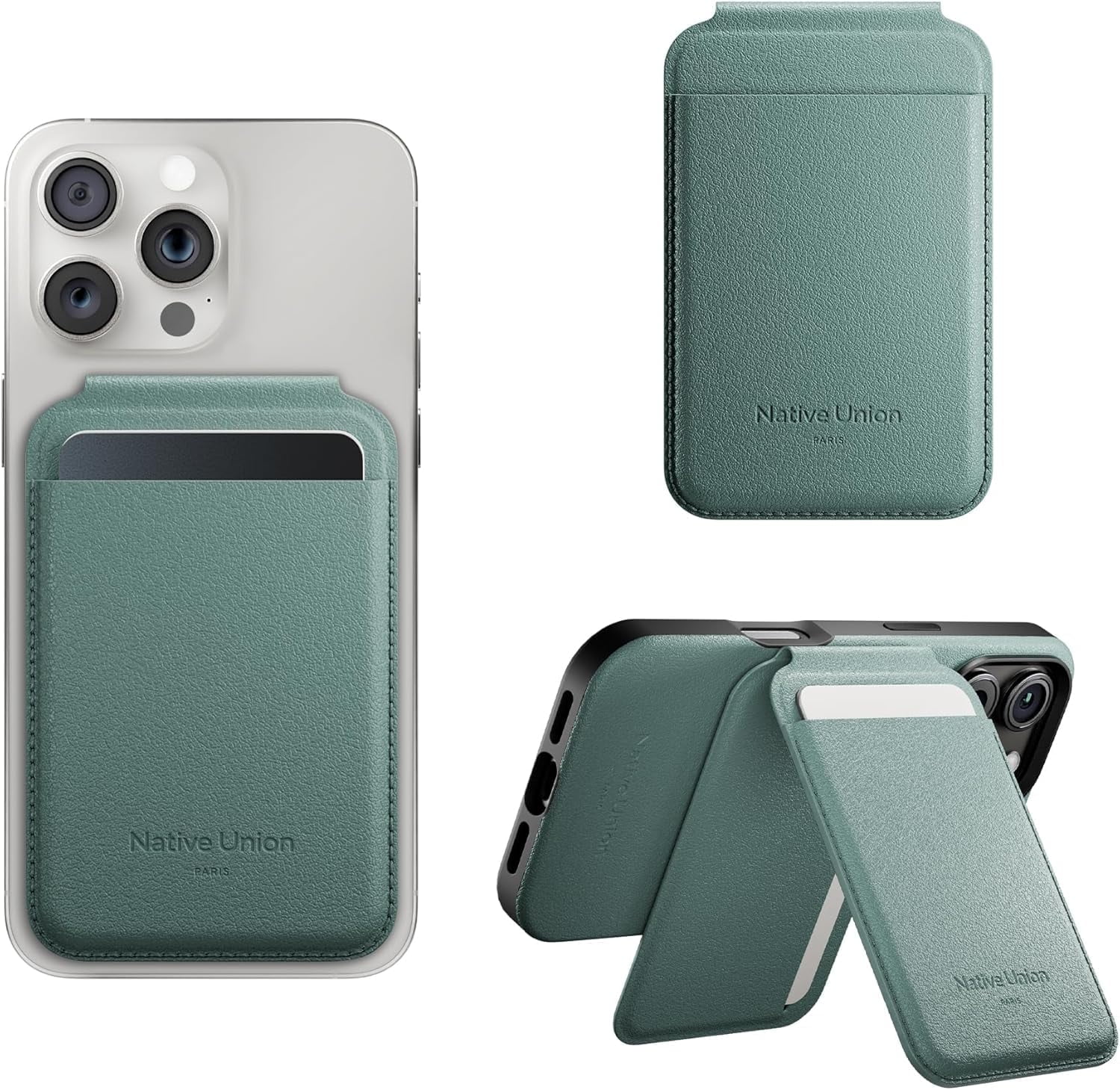 Native Union Active Wallet Stand – Strong Magnetic 4-Card Wallet for ...