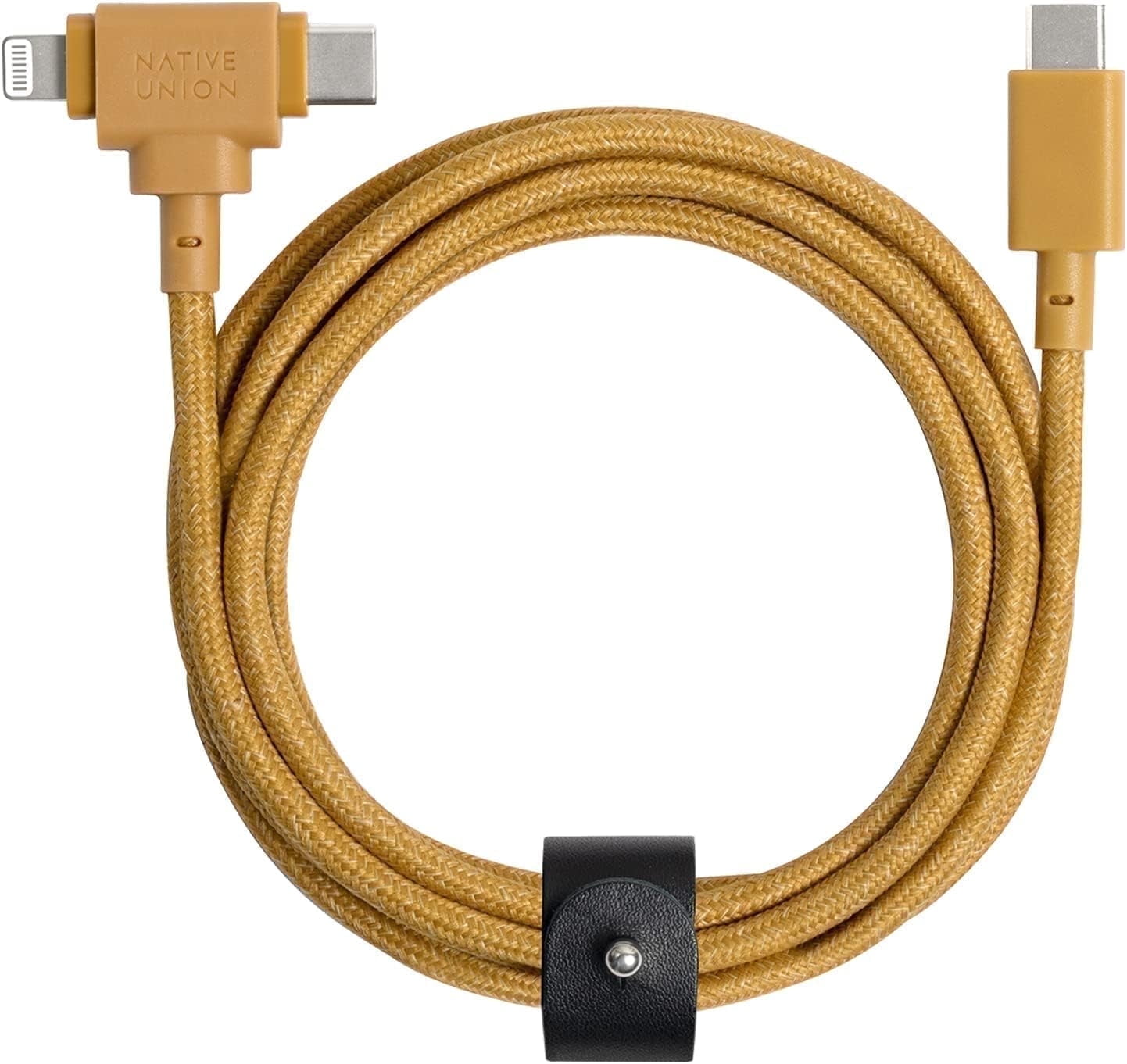 Native Union Belt Cable Duo - 2-in-1 - 5ft Ultra-Strong Universal Type ...