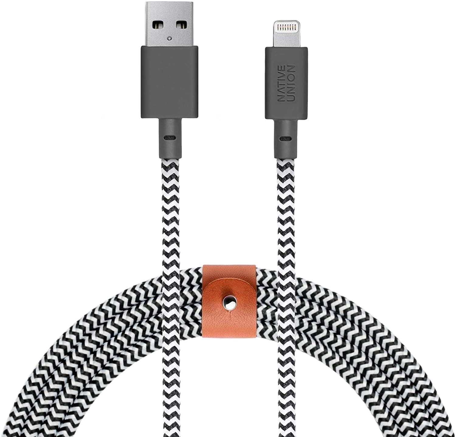 Native Union Belt Cable XL - 10ft Ultra-Strong Reinforced USB-A ...