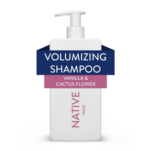 Native Volumizing Shampoo - Vanilla & Cactus Flower Scent, 16.5 fl oz ...