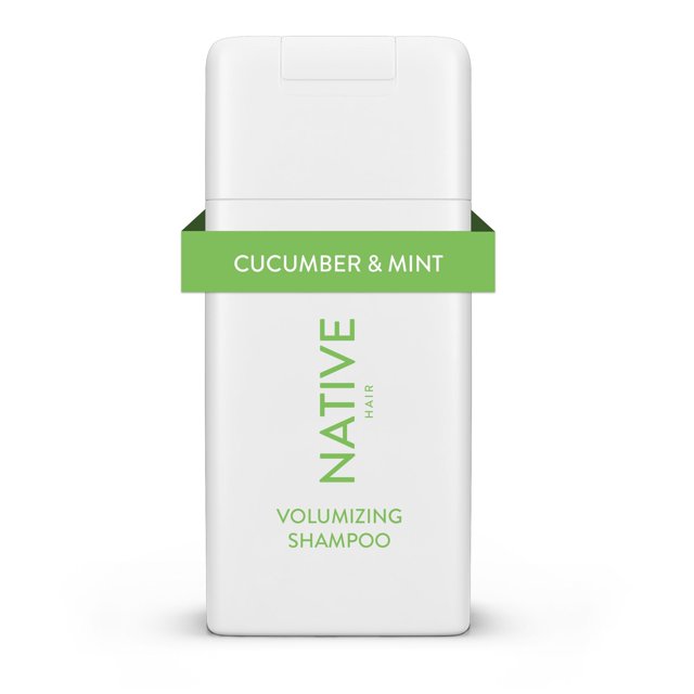 Native Volumizing Shampoo, Cucumber & Mint, Sulfate & Paraben Free, 3 ...