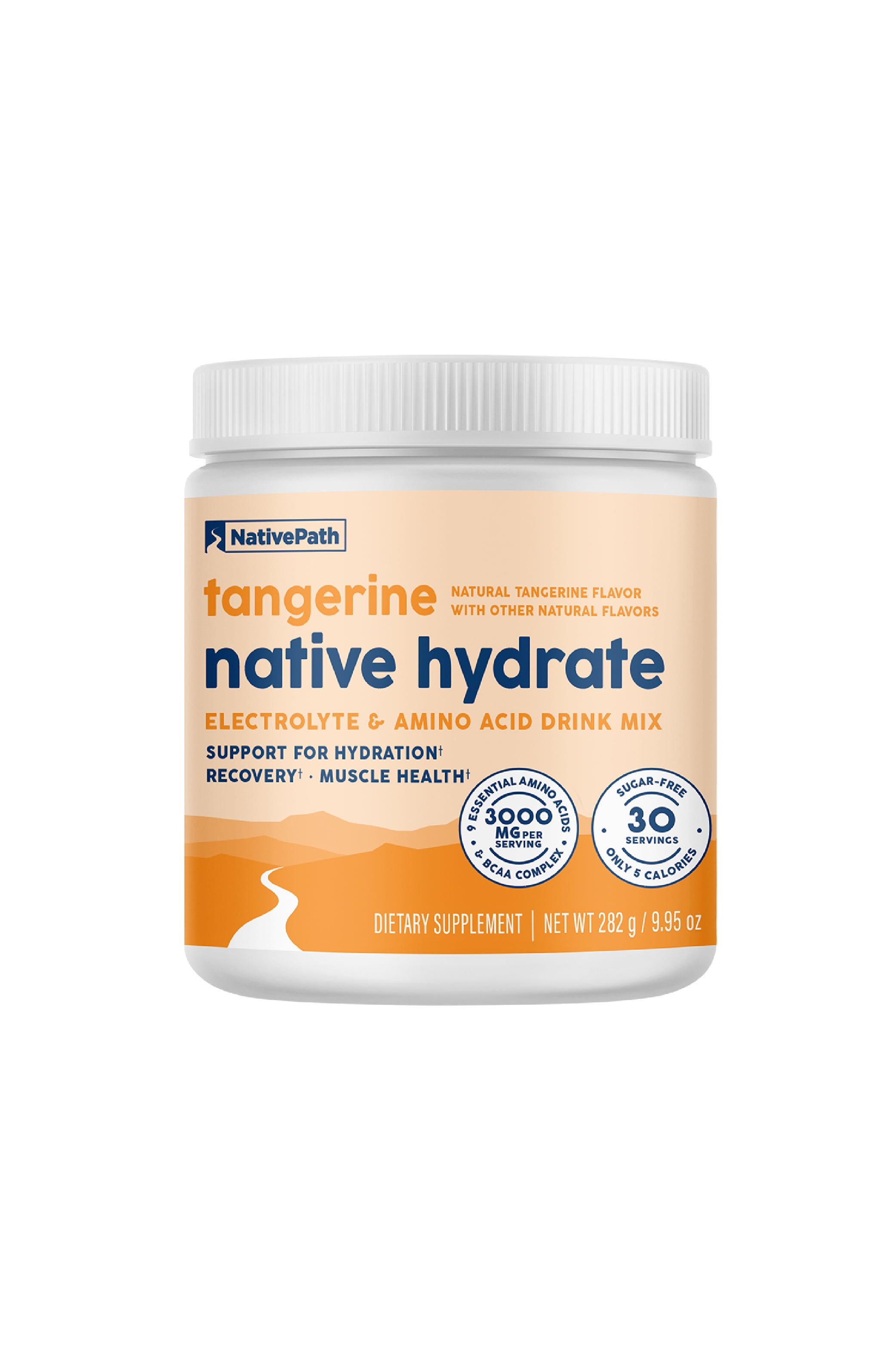 NativePath Native Hydrate, Zero Sugar, Electrolytes Powder with BCAAs ...