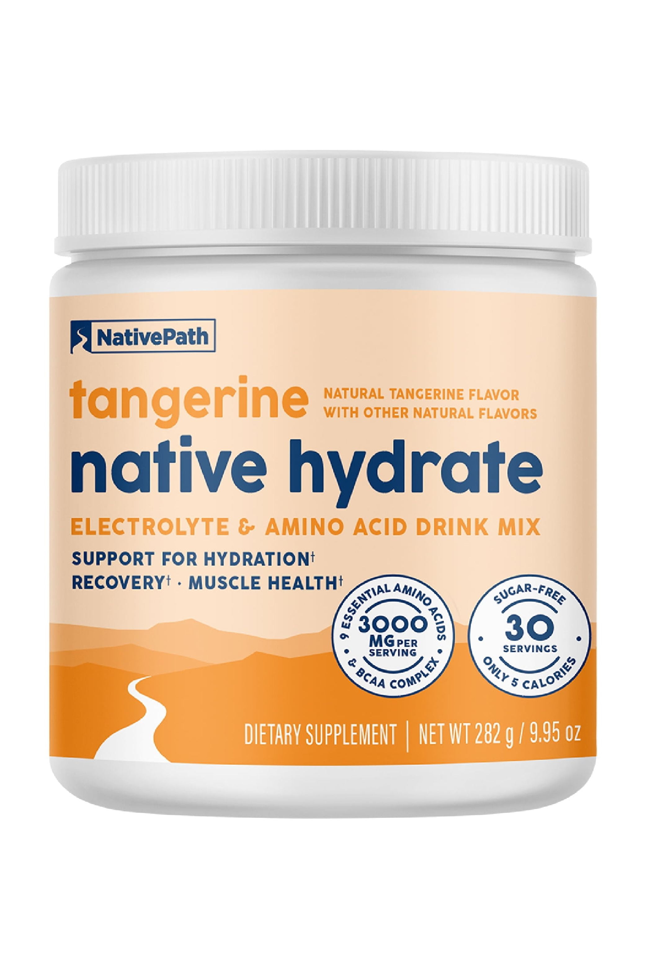 NativePath Native Hydrate, Zero Sugar, Electrolytes Powder with BCAAs ...